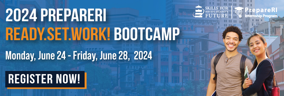 2024 PrepareRI READY.SET.WORK! Bootcamp