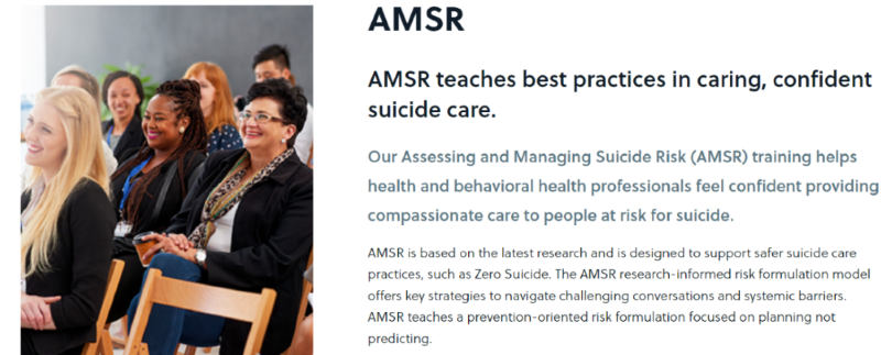 Assessing and Managing Suicide Risk February 7, 2024 (TYSP)