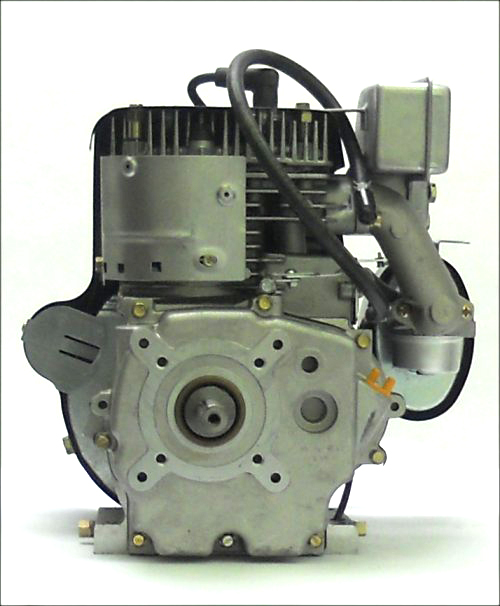 10hp Tecumseh Engine 3/4"x2-5/16" Shaft Muffler, LOS, Recoil Start ...