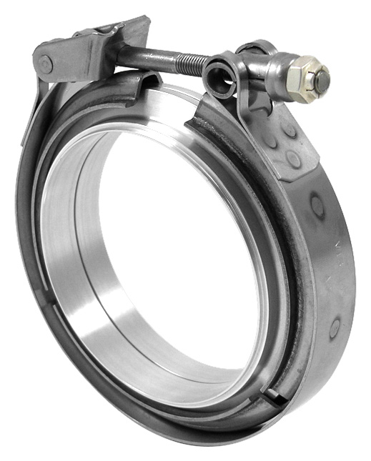 Purchase 2.5" Vibrant V-Band Clamp Kit w/ Aluminum Flanges & O-Ring ...