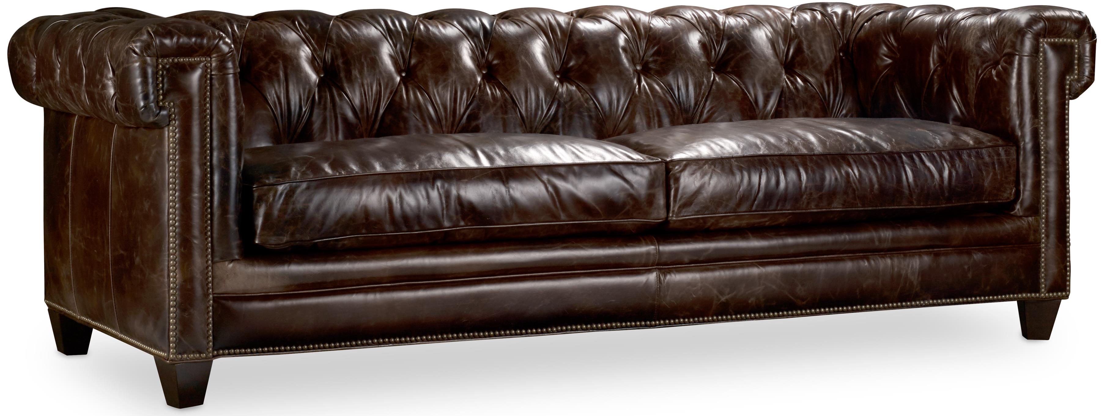 Lovely Genuine Leather Chesterfield sofa