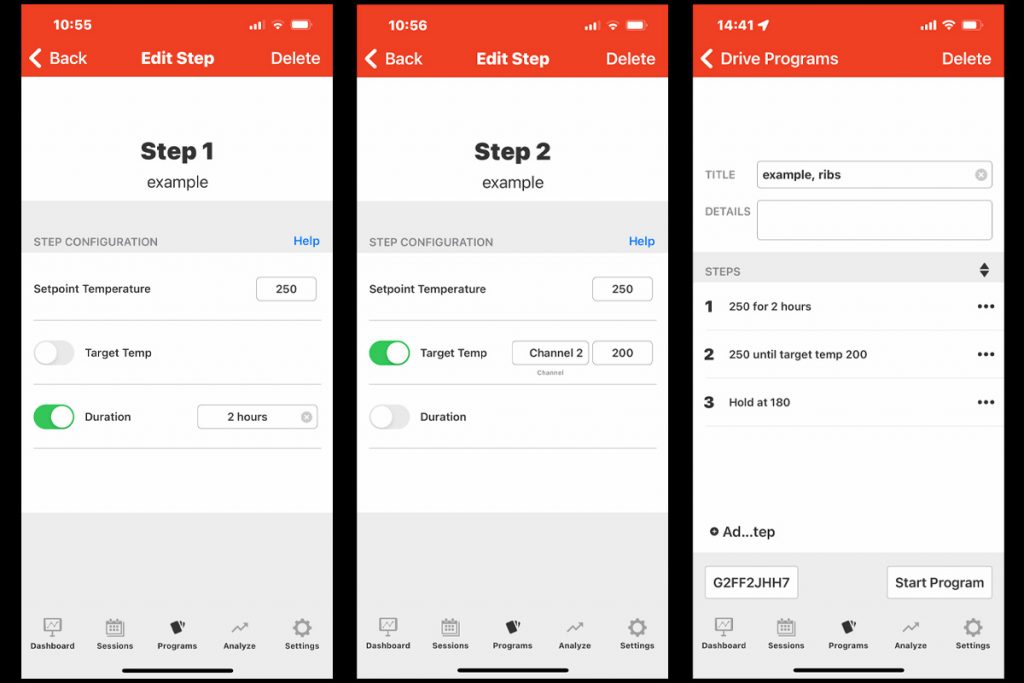 The FireBoard App Basics, Part 2: Drive Programs – FireBoard Labs