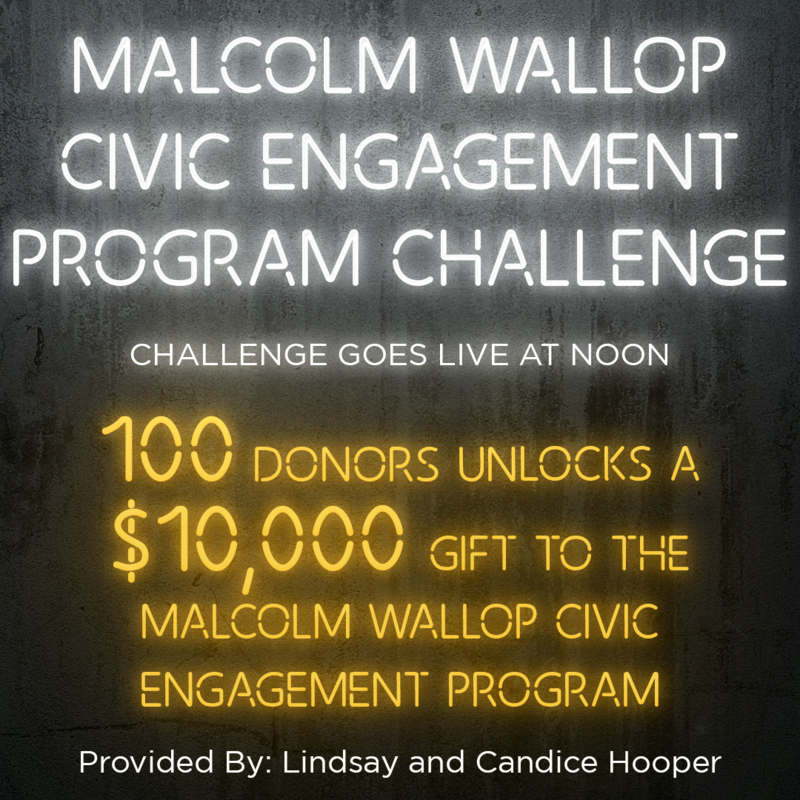 Malcolm Wallop Civic Engagement Program · GiveCampus