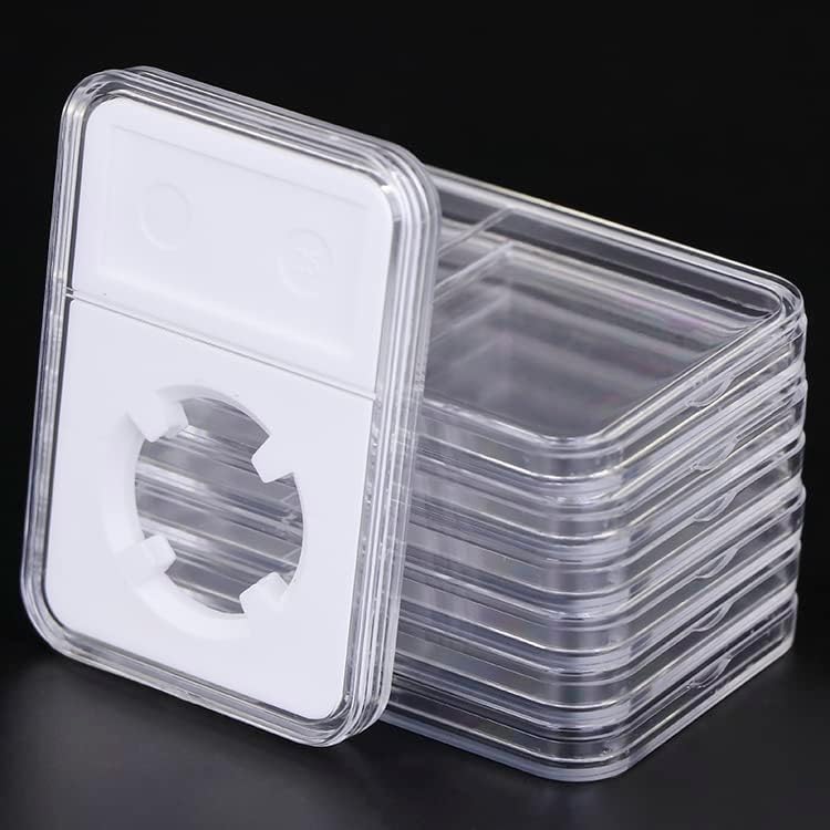 Coin Slab Protector Display (10 Coin Slab Holders) 24 mm For U.S. 25 ...