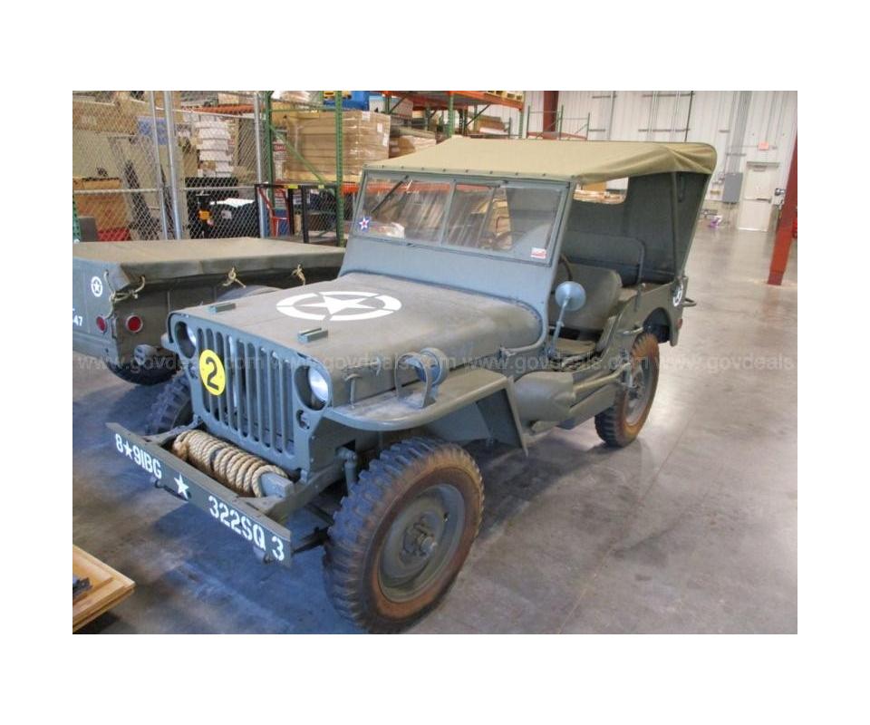 1942 Ford Military Jeep and 1951 Trailer