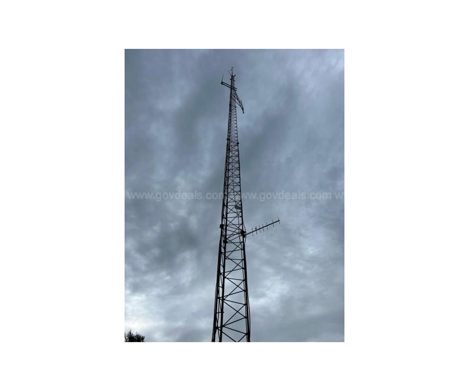 Free Standing Radio Tower - 100' Tall