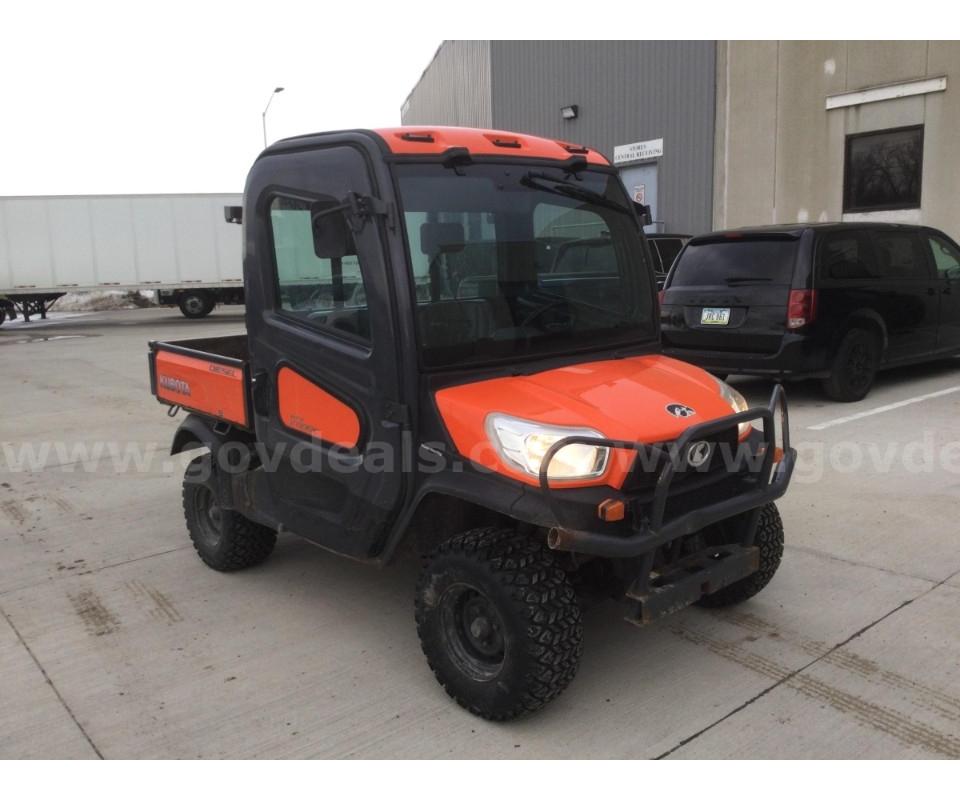 2016 Kubota RTV 1100c 4x4 Diesel Utility Vehicle with Hydraulic Dump Bed