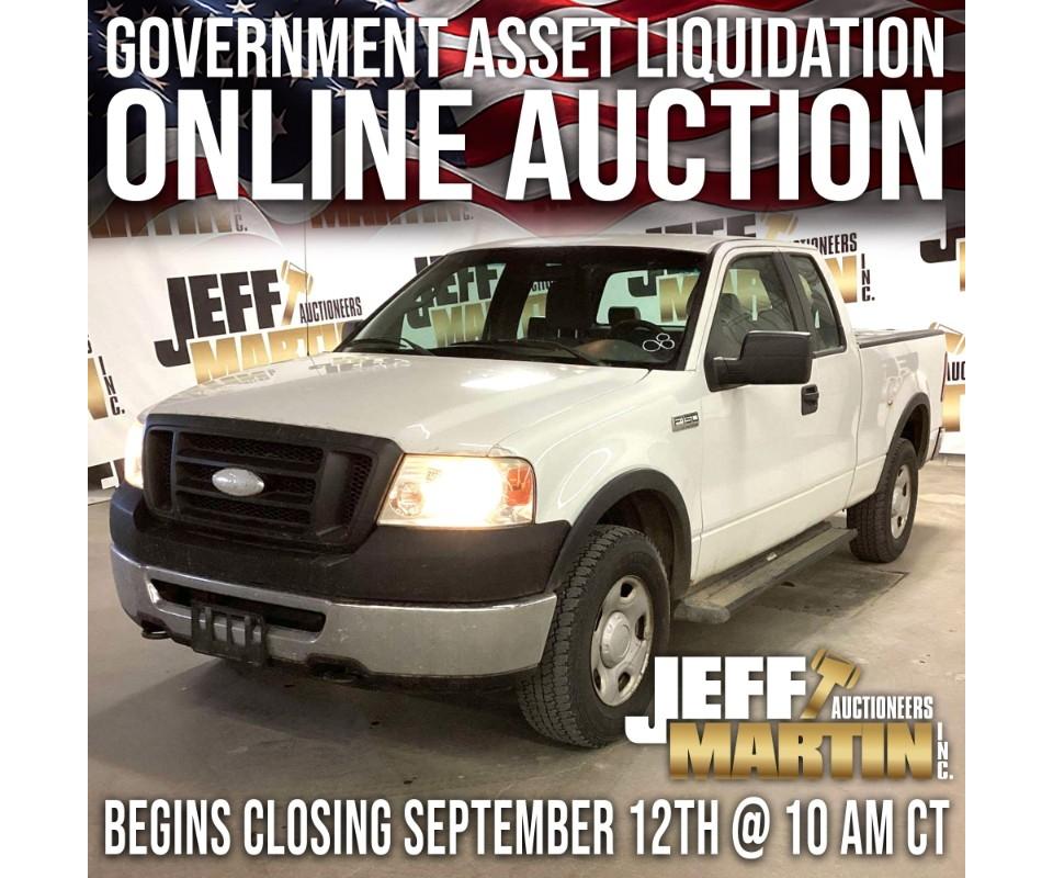GOVERNMENT SURPLUS ASSET LIQUIDATION ONLINE ONLY AUCTION- BIDDING ...