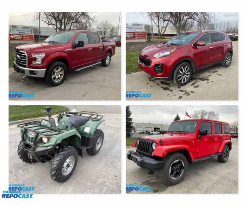 Byron Center & Wayland, MICHIGAN: REPO'S, TRUCKS, TRAILERS, EQUIPMENT ...