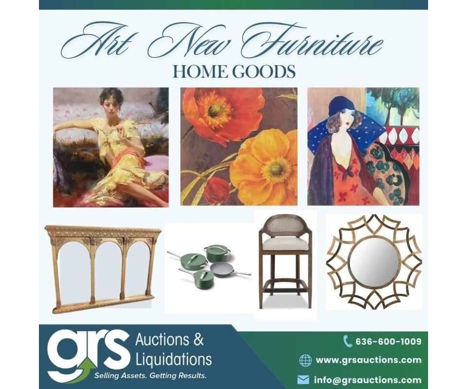 Art, New Furniture and Home Goods