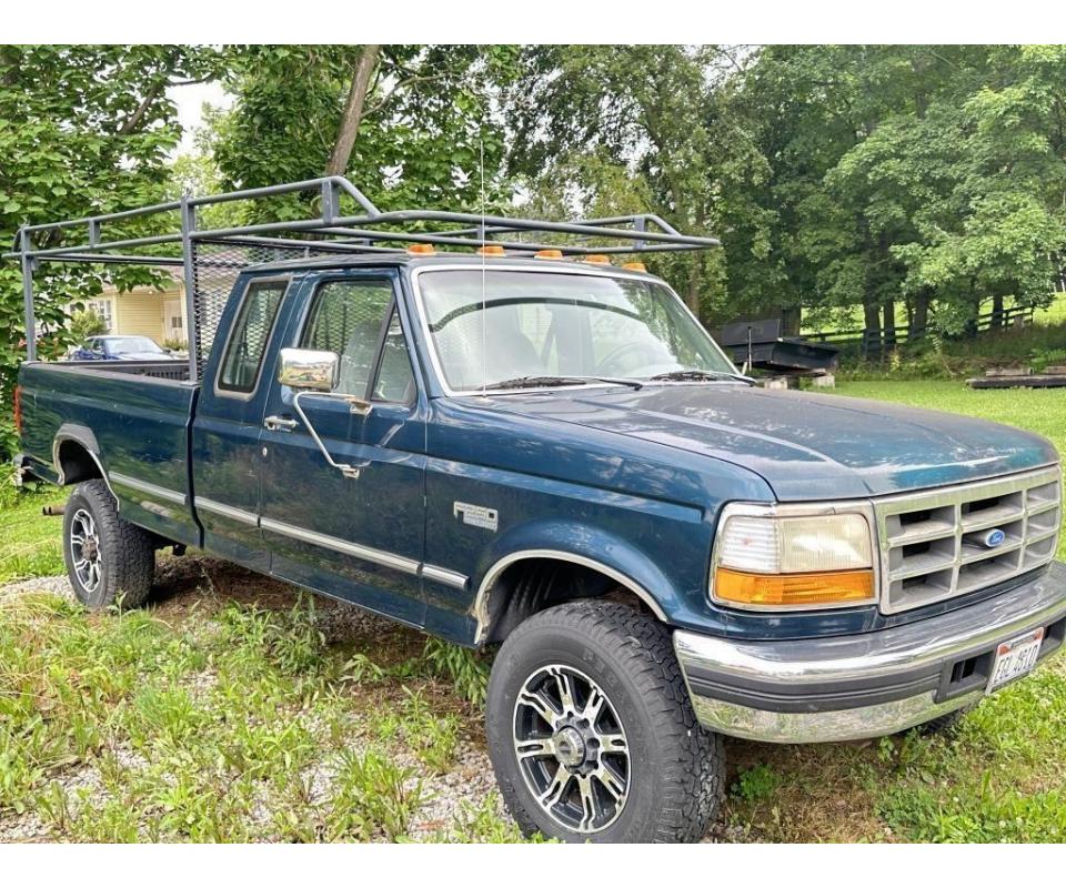 Ford F250, John Deere, Lawn mower, tools and much more