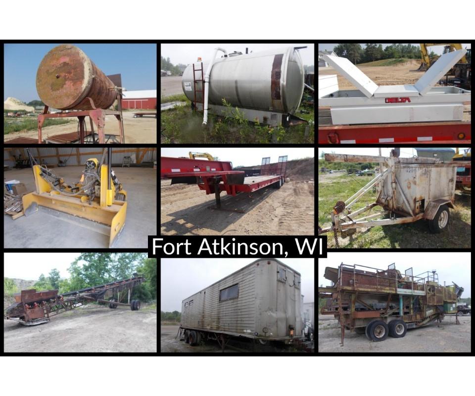 Bigelow Auction Lippmann Crusher, Conveyor, and Much More