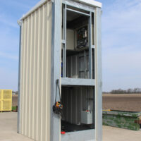 Partially Prefabricated Elevator Tower Saves Time During Installation…