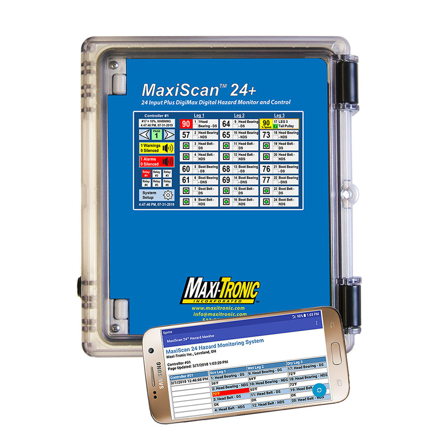 Maxi-Tronic MaxiScan™ 24+ Hazard Monitoring Controller Protects…