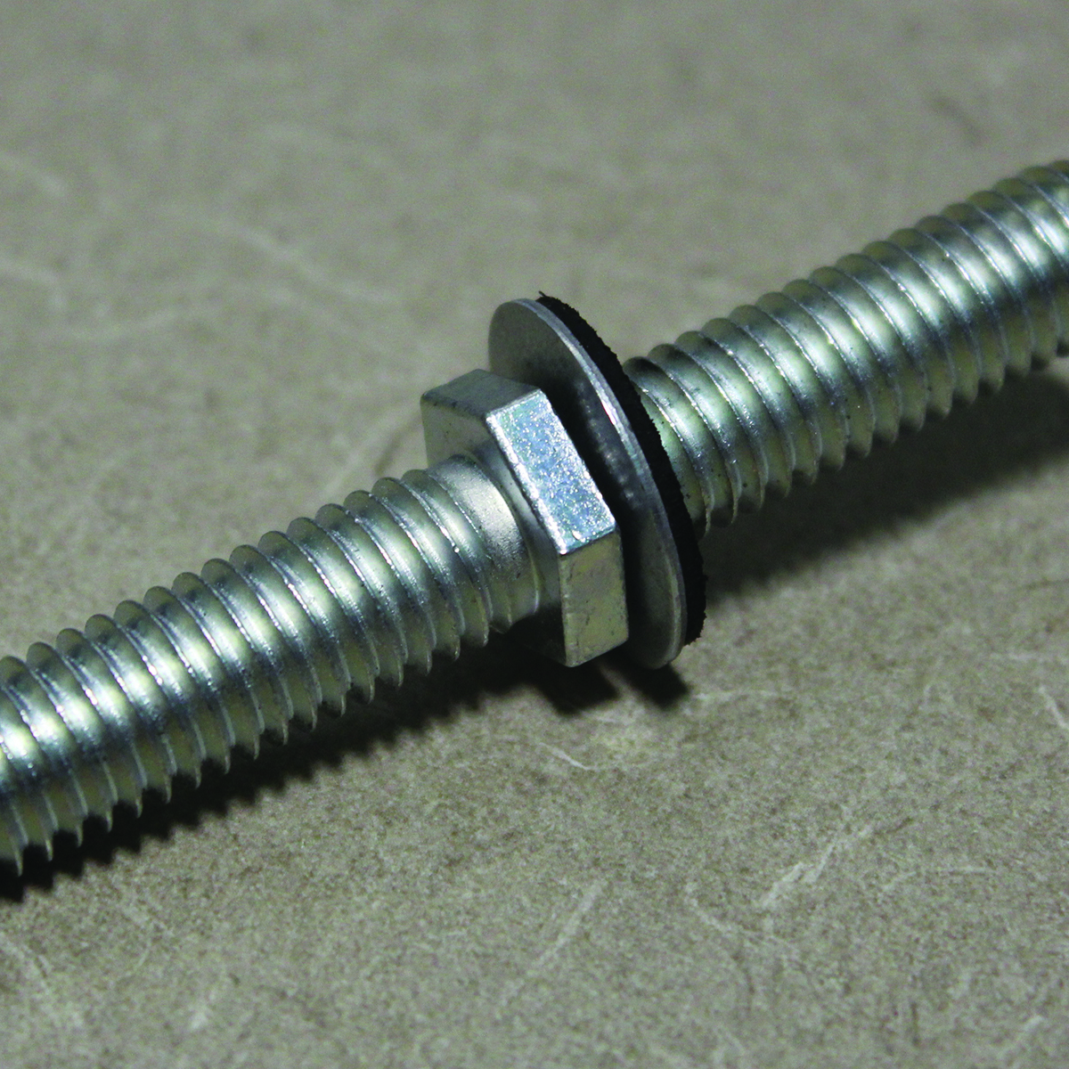 Double Ended Stud Bolt Provides Tight Seal Directly To Outside Wall 