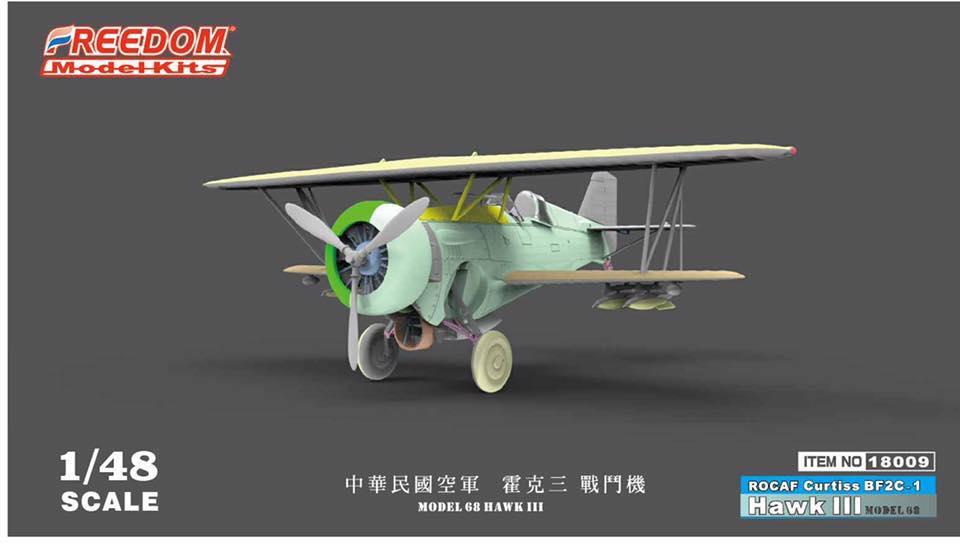 1/48 - Curtiss BF2C-1 Hawk III Model 68 by Freedom Model Kits ...