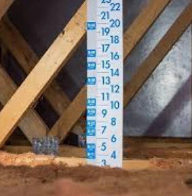 Owens Corning Attic Ruler
