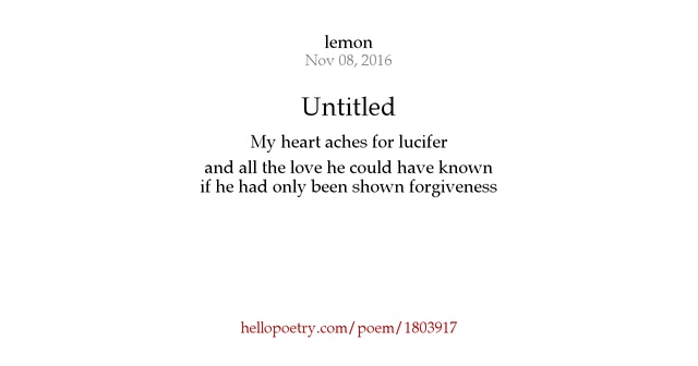 Untitled by lemon - Hello Poetry