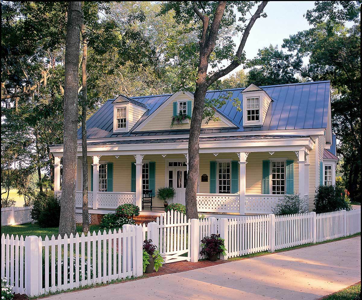 Cozy Country Home Plan - 32445WP | Architectural Designs - House Plans