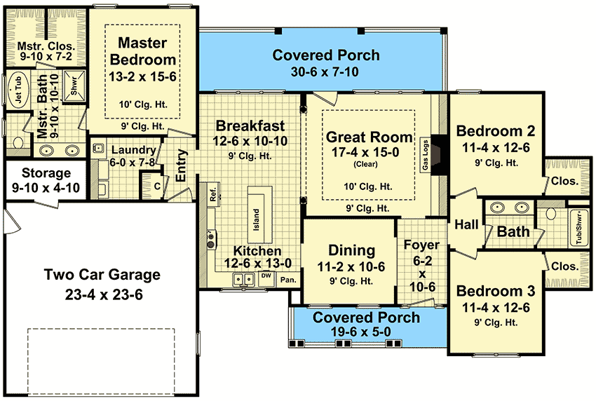 Charming Bungalow Design - 51069MM | Architectural Designs - House Plans