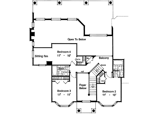 Decorative Interior Columns - 6425HD | Architectural Designs - House Plans