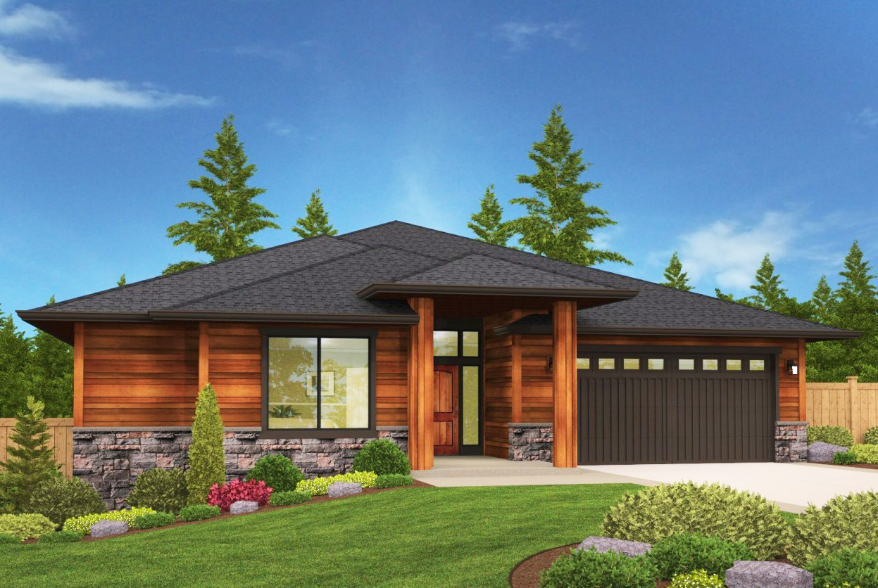 Modern Prarie Ranch House Plan With Covered Patio 85044MS Modern Prarie Ranch House Plan With Covered Patio 85044MS