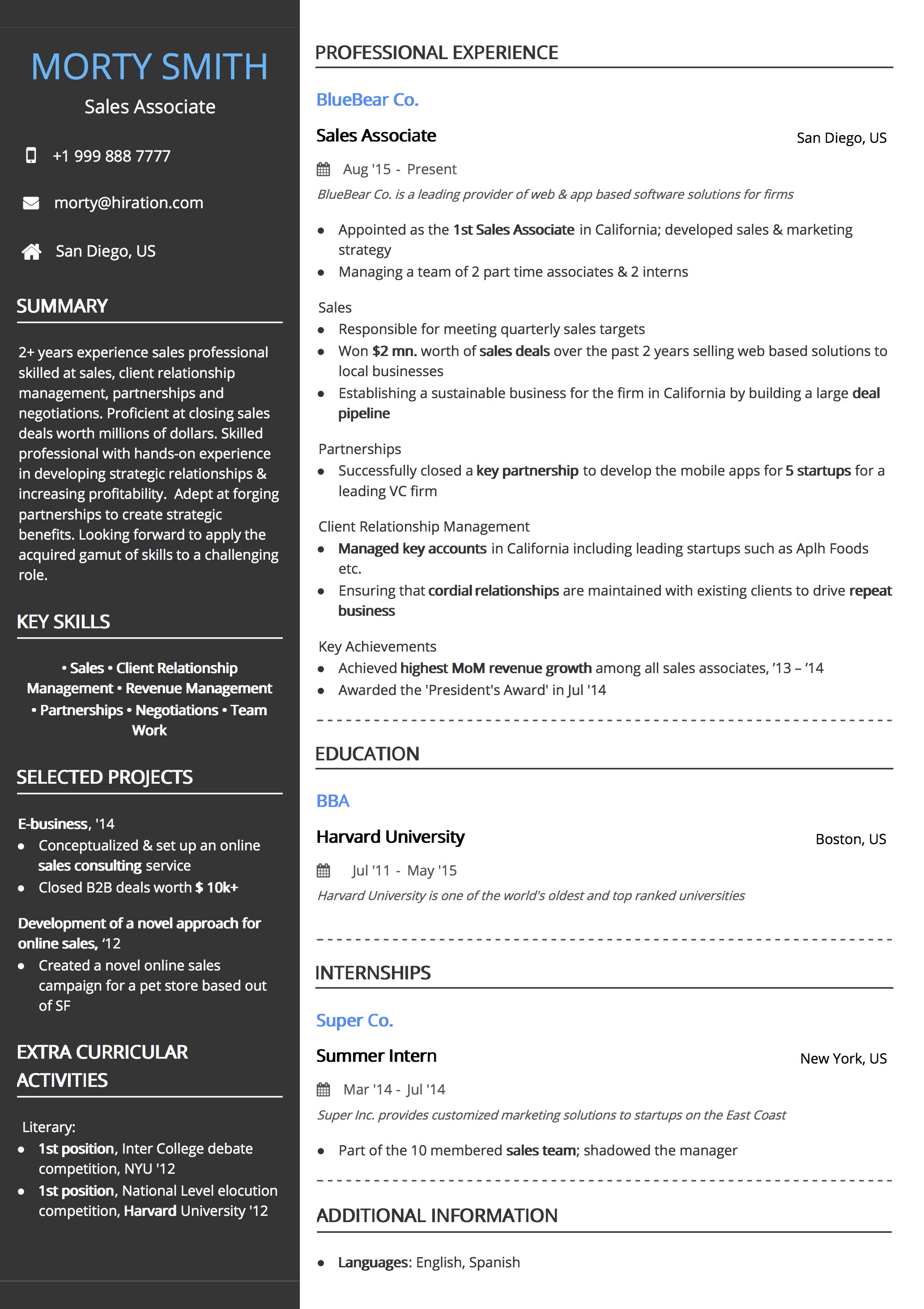 Resume Form Sample Hotel Manager Resume Sample Resume Writing