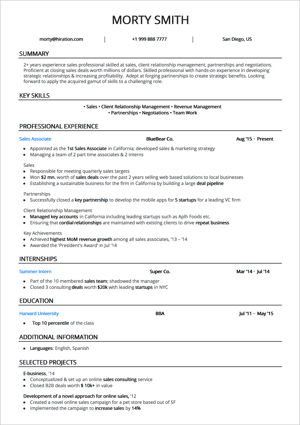 Best Resume Layout 2022 Guide With 50 Examples And Samples