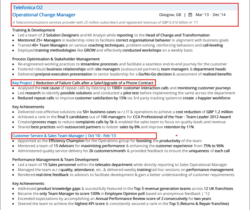 Resume Multiple Positions 2020 Resume Titles Examples