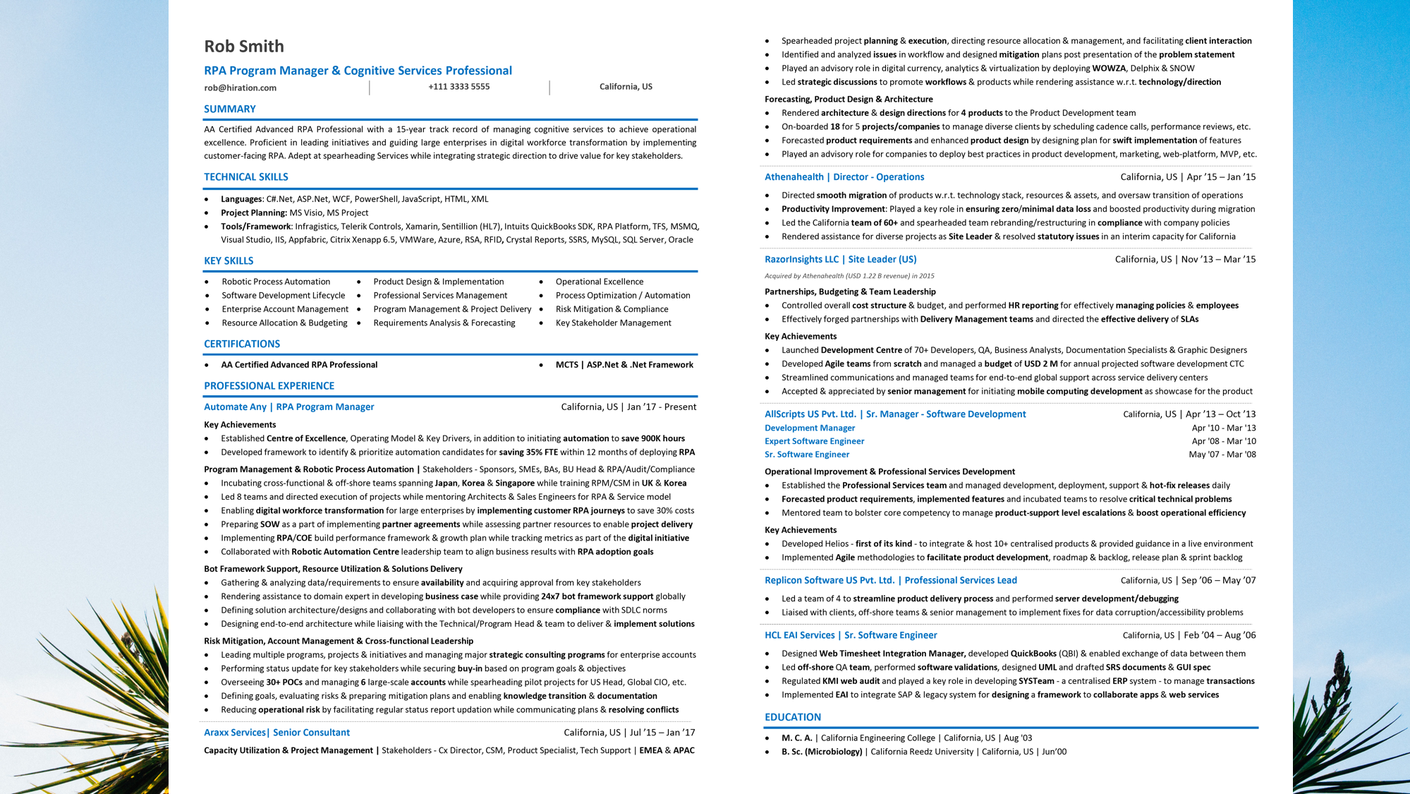 Resume Multiple Positions 2020 Resume Titles Examples