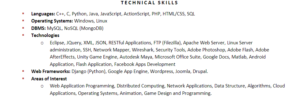 Web Developer Resume: The 2019 Guide With 50+ Samples & Examples