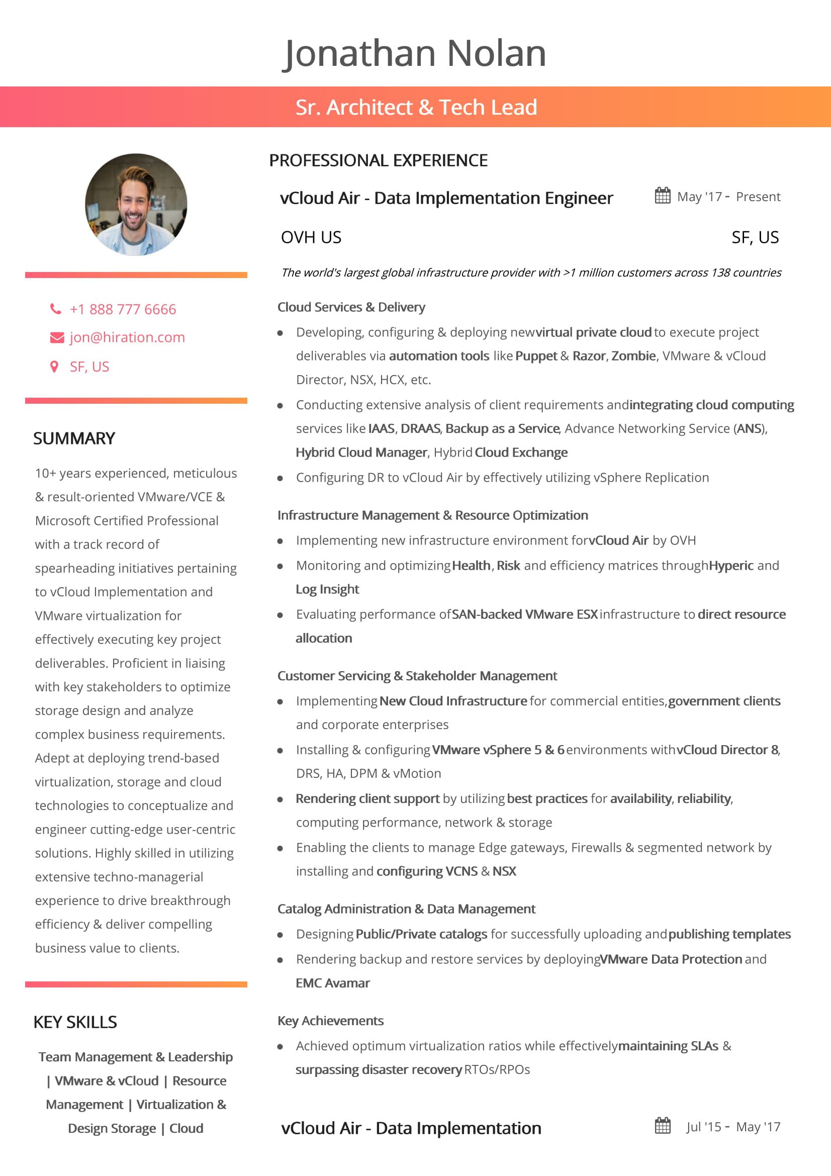 Two Page Resume Format 2022 Examples Guide 2022 