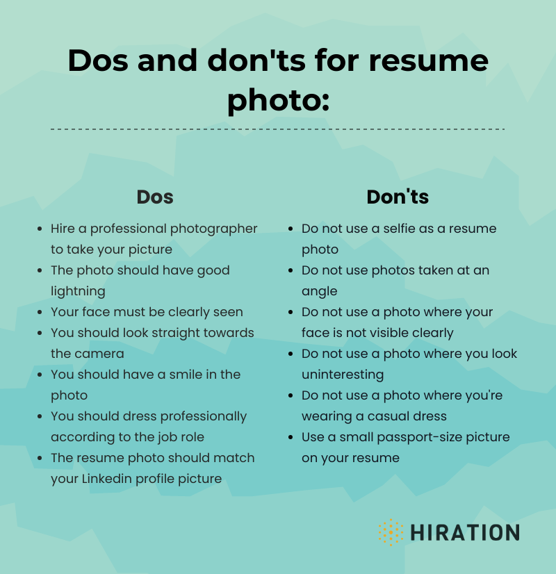 Should You Put Your Picture On Your Resume In 2022 The Dos And Don ts
