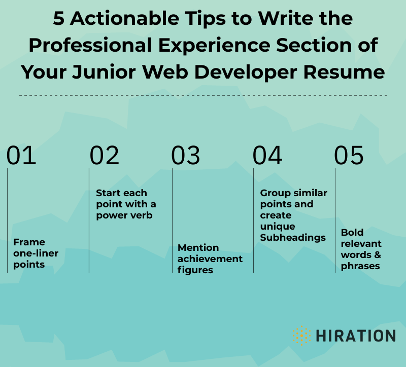 Junior Web Developer Resume: The Complete 2023 Guide with 10+ Examples