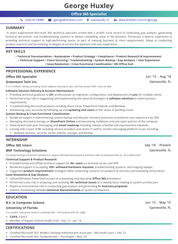 Apple Resume 2022 A Complete Guide With 20 Templates And Examples