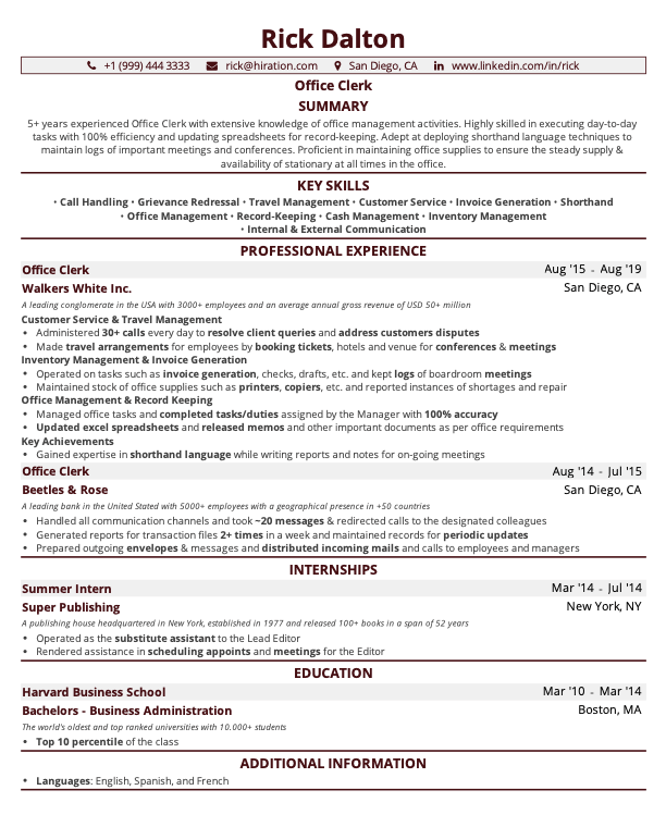 Office 365 Resume Templates
