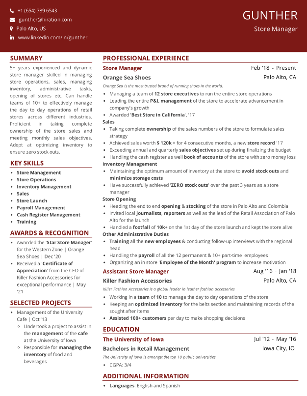 Apple Resume 2022 A Complete Guide With 20 Templates And Examples