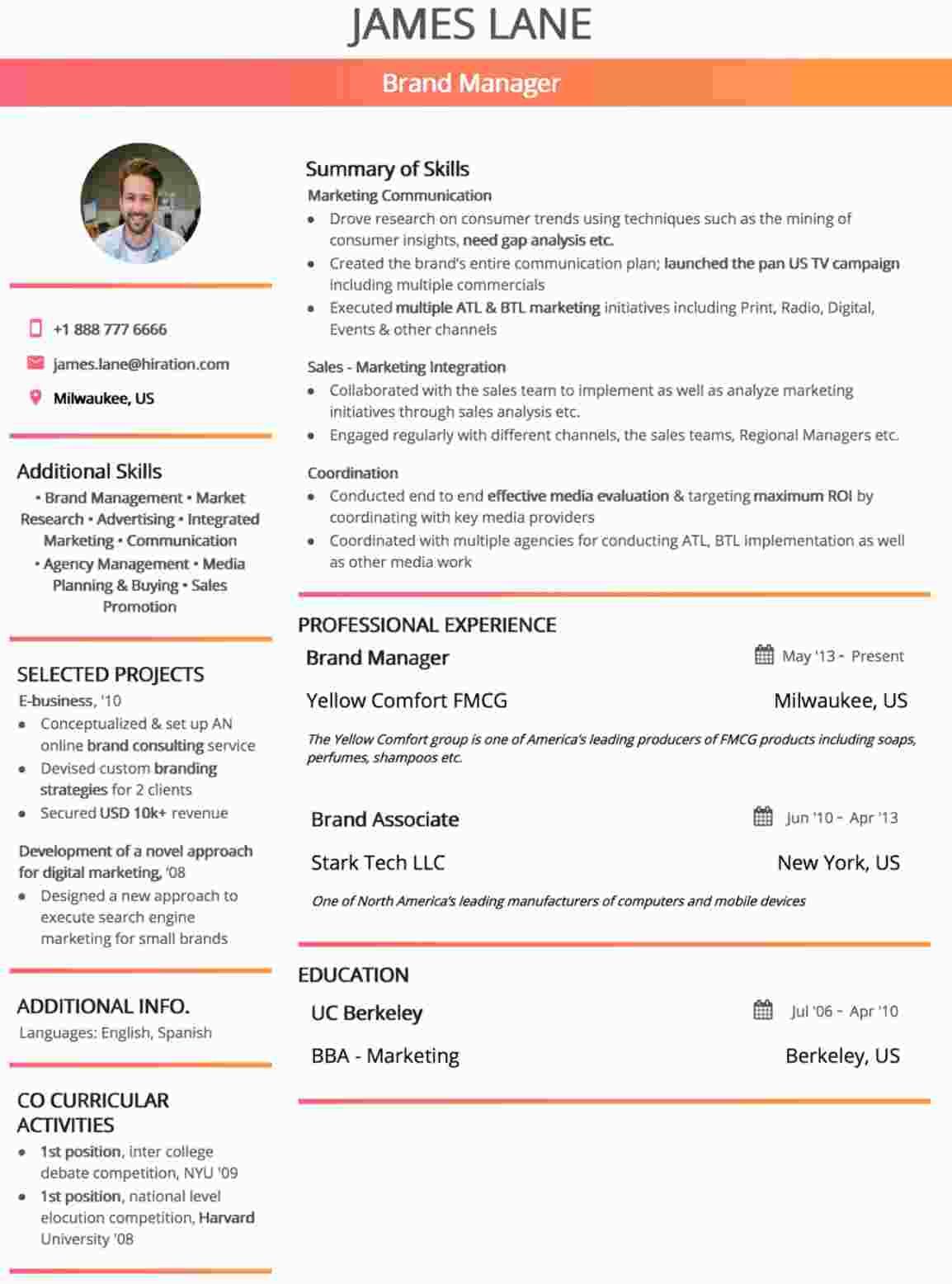 Get Hired Faster Best Resume Formats For Freshers