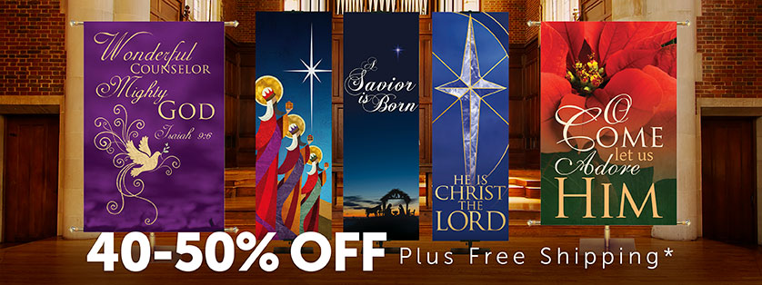 Church Banners and Stands for Worship