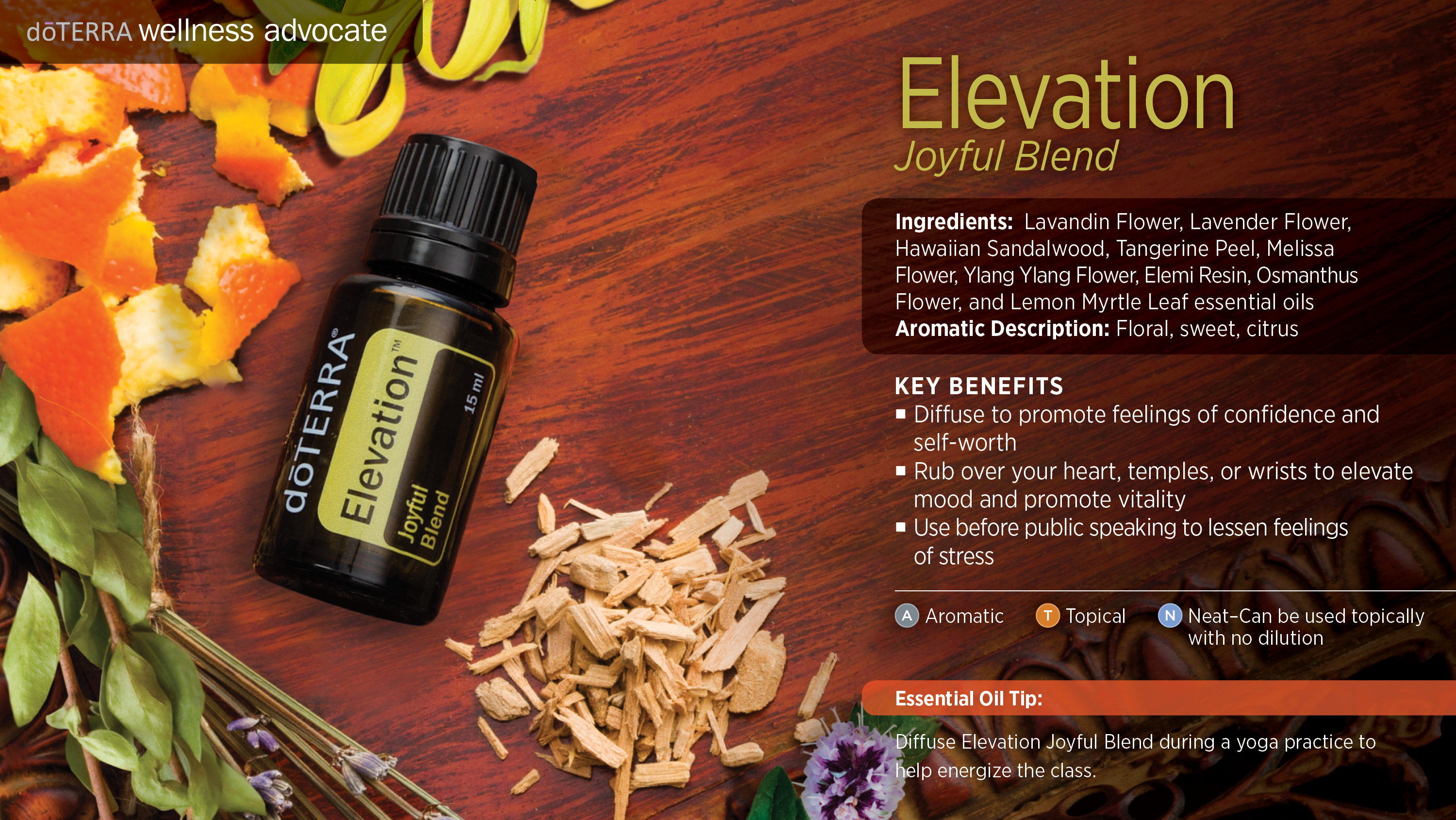 Presentations: Essential Oils, Blends | doTERRA Essential Oils