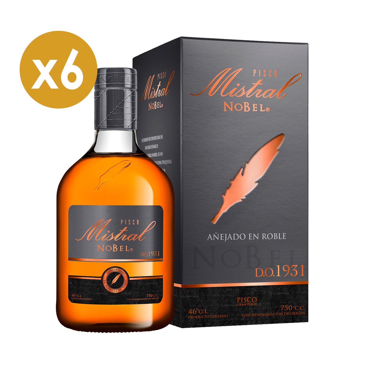 Pisco nobel mistral | Ripley.cl