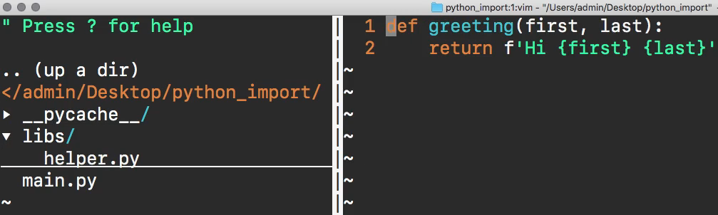 How To Import A Custom Python Module Into Another File