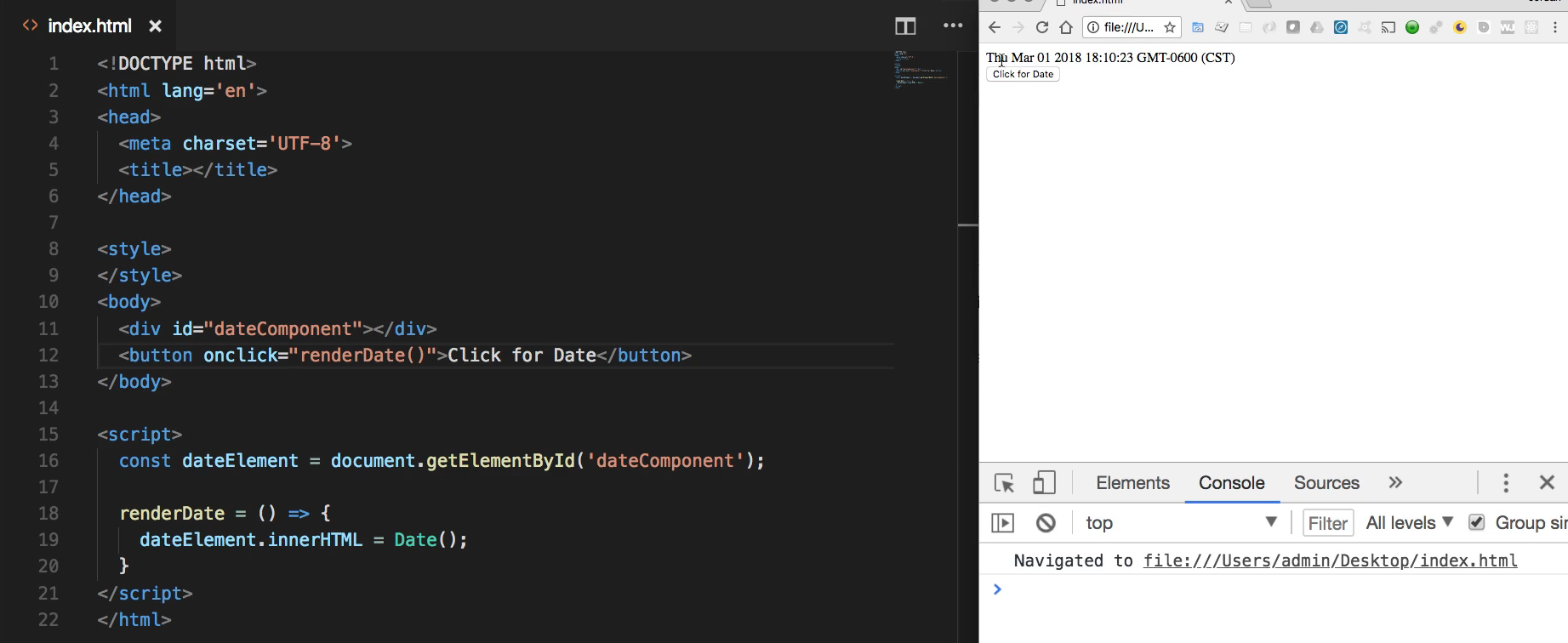 Inline Onclick Vs AddEventListener