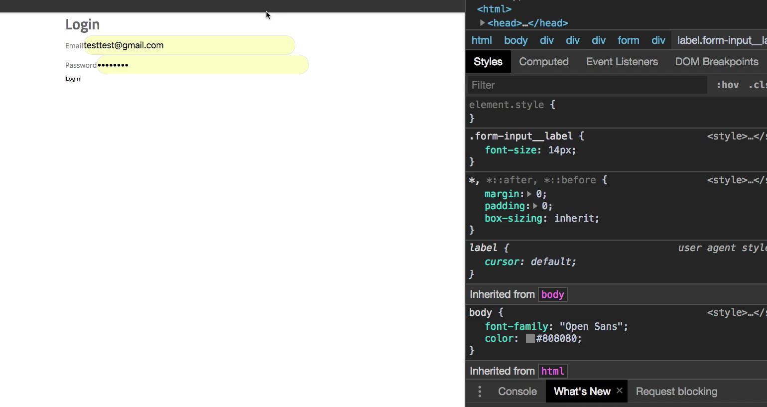 How to Style Form Fields Components in React