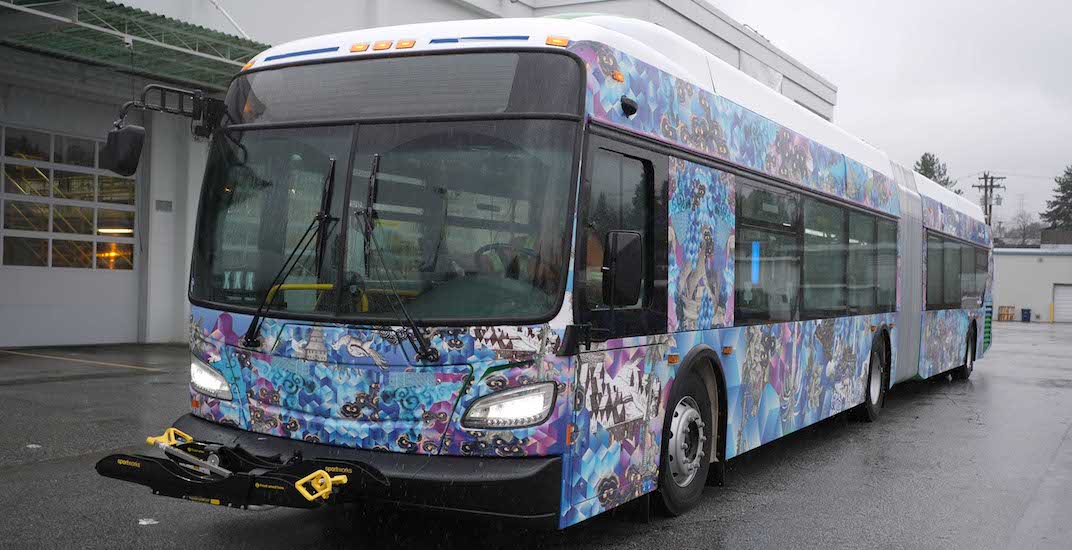 30 TransLink articulated buses to be wrapped in murals this year ...