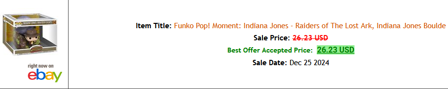 Indiana Jones Boulder Escape | Art Toys | hobbyDB