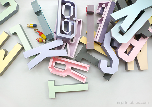68 3d Letter Template For Cricut Free Free Crafter SVG File For Cricut