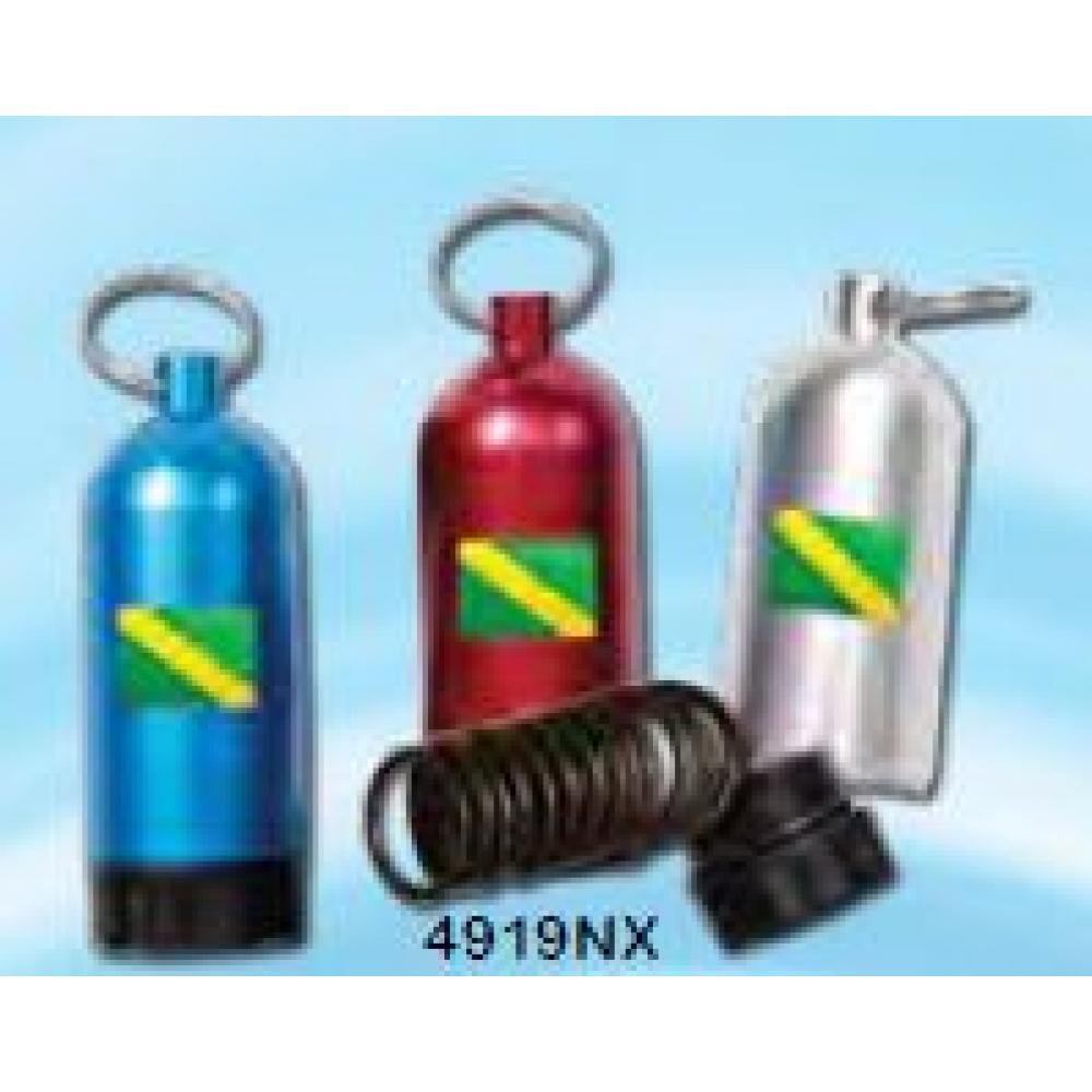 Nitrox Aluminum Tank Key Ring w/ O Rings