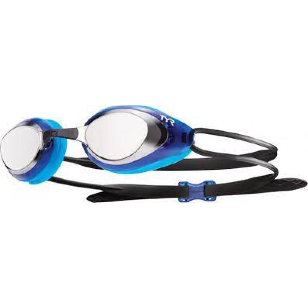 TYR BLACKHAWK RACING GOGGLES MIRRORED ADULT FIT