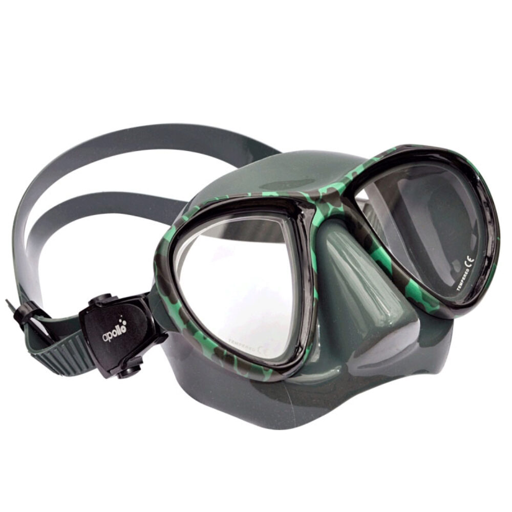 Apollo SVS Pelagio (Low Volume) Spearfishing Mask | Camo